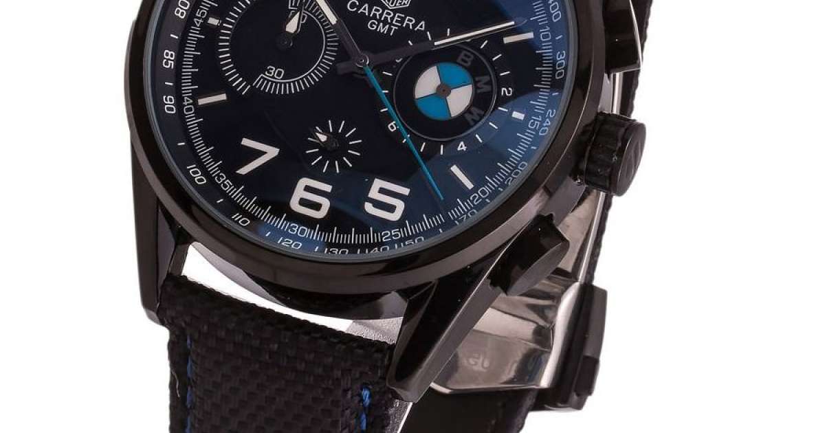 Часы Tag Heuer Carrera BMW Power GMT Chronograph All Black копия ...